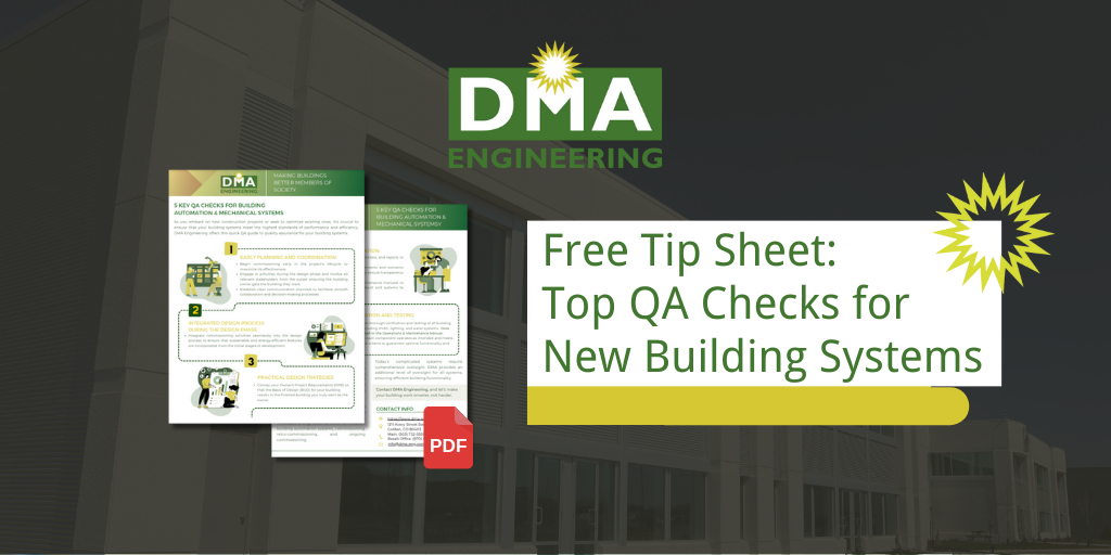 New Building Commissioning: Top QA Checks for Building Automation and Mechanical Systems